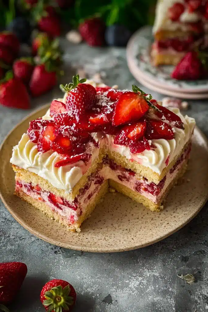 Omas bestes Erdbeerkuchen Rezept einfach & himmlisch - leckermoment